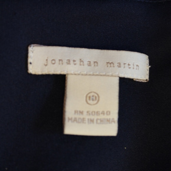 jonathan martin | Dresses | Black And Gold Polka Dot Dress By Jonathan ...